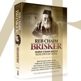 Reb Chaim Brisker 1 - R. S. Y. Meller